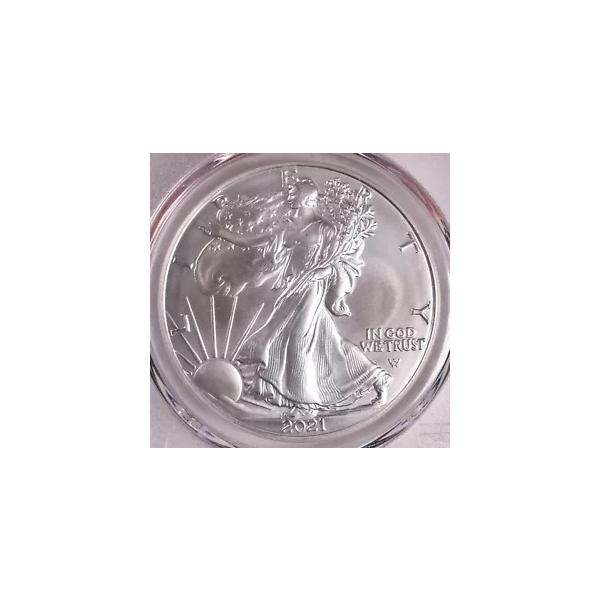 2021 アメリカン シルバー イーグル - PCGS MS69 初期号 - タイプ 2
