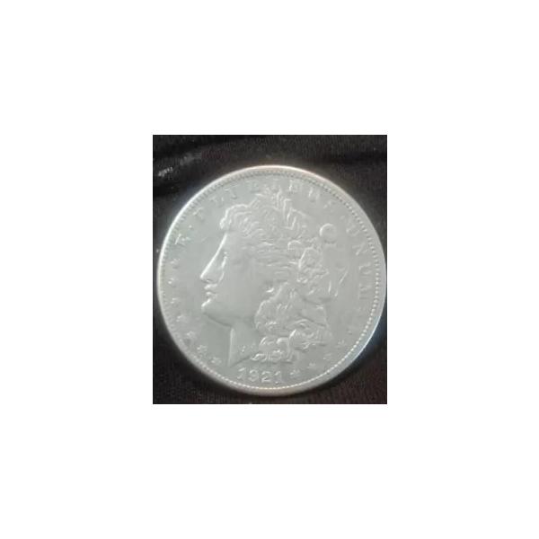 モルガンシルバー 1921 S ドル とても素敵なコインです! TP-6686