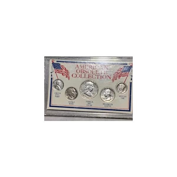 American Obsolete Collection 1943 リンカーン、バッファロー ニッケル、マーキュリー ダイムなど