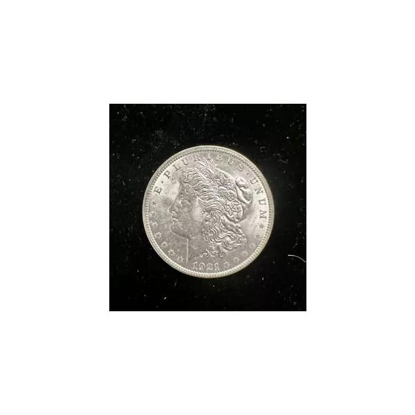 1921 BU ジェム モーガン シルバー ドル UNC MS++ PL 米国造幣局 レア コイン