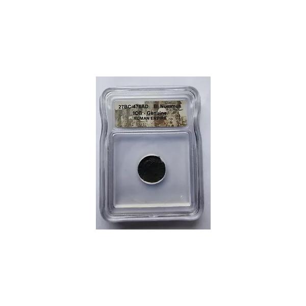 ローマ帝国の古代コイン - 紀元前 27 年 - 紀元前 476 年 Bi Nummus 認定