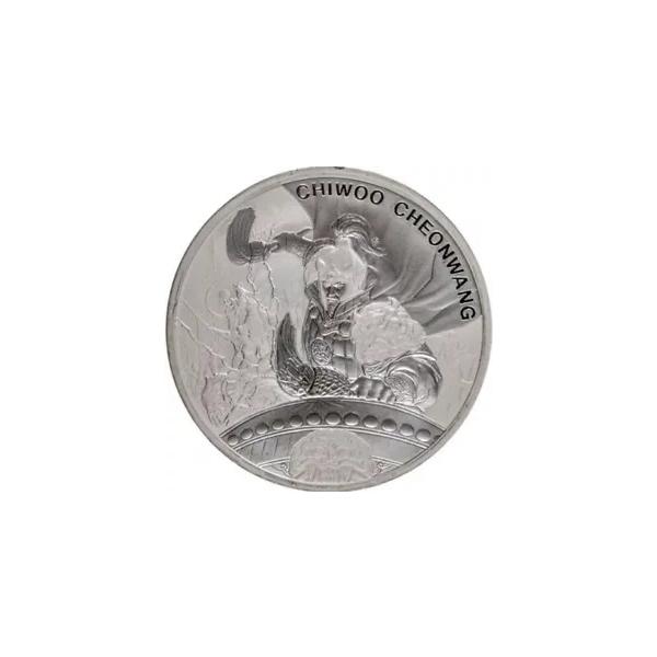 2021 韓国 Chiwoo Cheonwang 1オンス .999 シルバー コイン