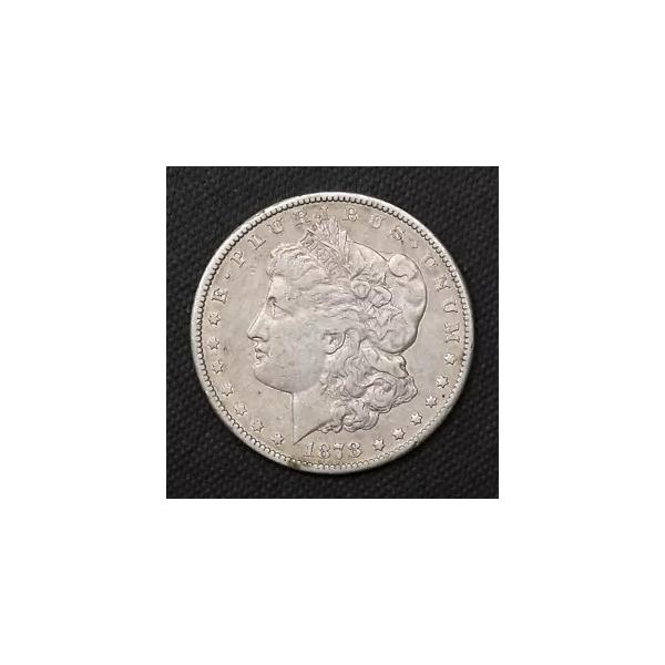 1878-CC モーガン ダラー USA 90% 銀貨 1878 CC カーソンシティ造幣局 $1