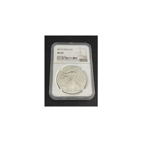 2013 NGC シルバー アメリカン イーグル ドル コイン MS69