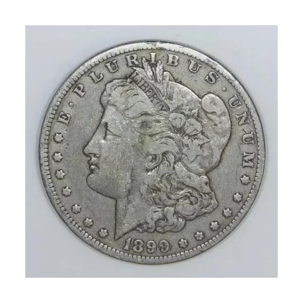 1899-O VAM31 モーガン シルバー ドル 90% 米国 $1 コイン F マイクロ O d872