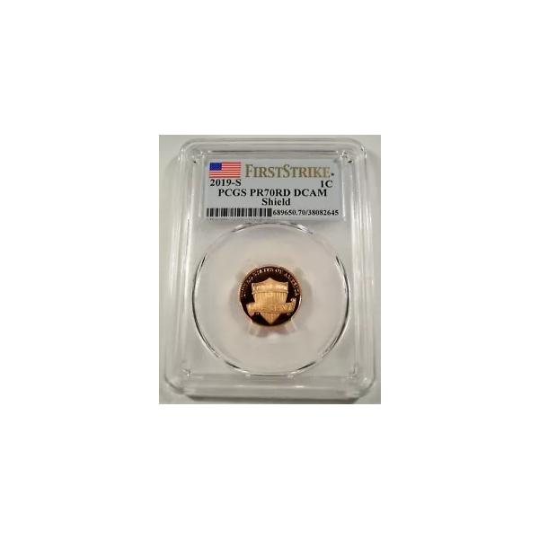 2019-S 1c PCGS PR70RD DCAM リンカーン セント プルーフ ディープ カメオ 1c PR 70 DC