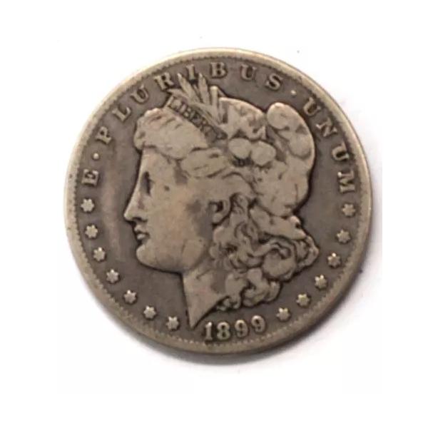 1899 O $1 モーガン シルバー 1 ドル 米国コイン スモール マイクロ O ニューオーリンズ VAM 31