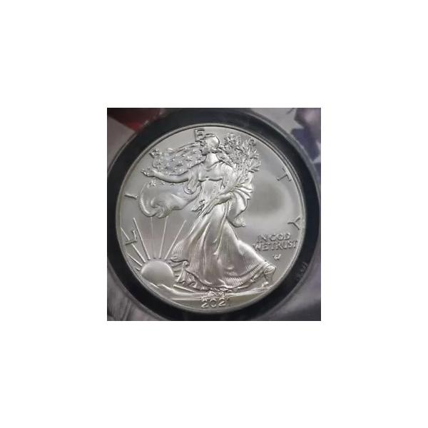 2021 S $1 シルバー アメリカン イーグル 1oz ANACS MS70 ファースト ストライク BU UNC MS