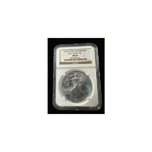 2011 25 周年記念シルバー イーグル NGC MS69 ~ #231