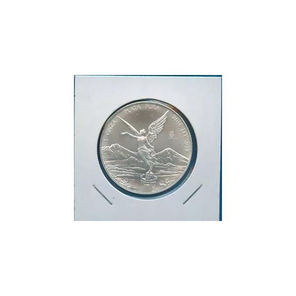 2016 Mo Onza Mexico Libertad 1 オンス .999 シルバー BU MS 未流通 #8 コイン