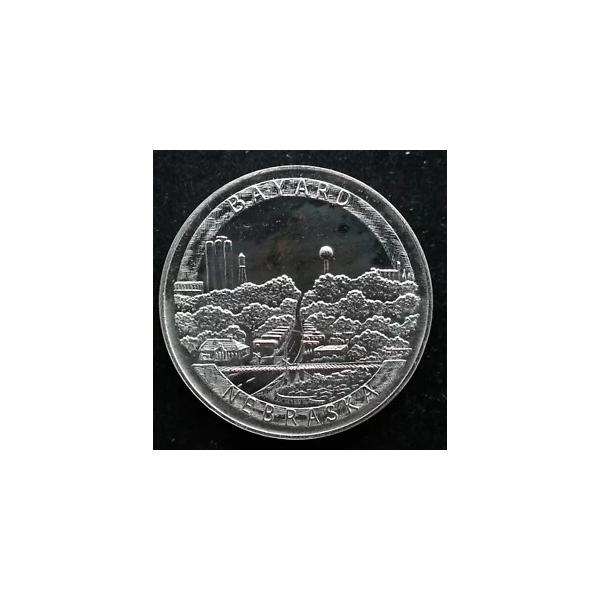 KAPPYS W2470 1888 1988 ベヤード ネブラスカ プルーフ シルバー オンス #339 記念品