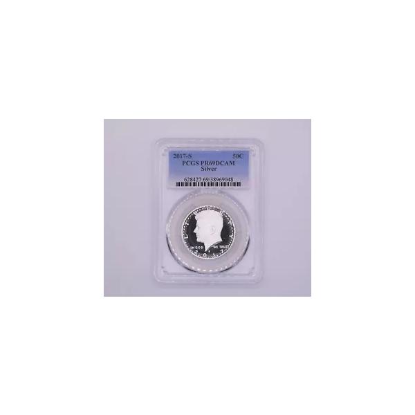 2017-S シルバー ケネディ ハーフダラー PCGS PR69DCAM プルーフ 69 送料無料