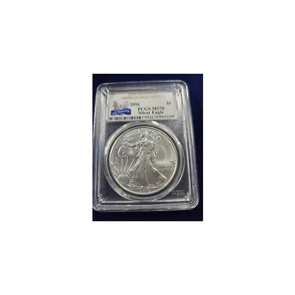 ?? 2016 30 周年記念 1 オンス $1 シルバー イーグル コイン PCGS MS70