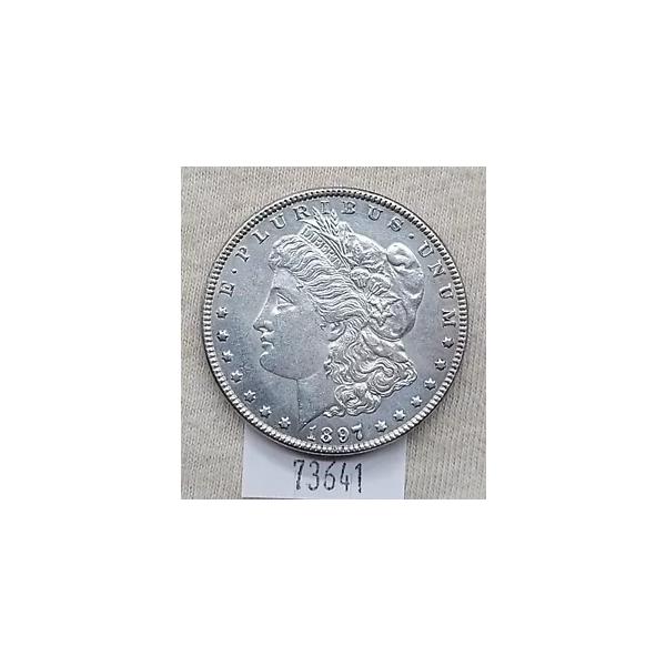WPCoins ~ 1897 モルガン シルバー ドル $1