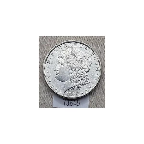WPCoins ~ 1900 モルガン シルバー ドル $1