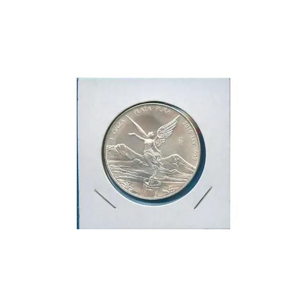 2016 Mo Onza Mexico Libertad 1 オンス .999 シルバー BU MS 未流通 #7 コイン