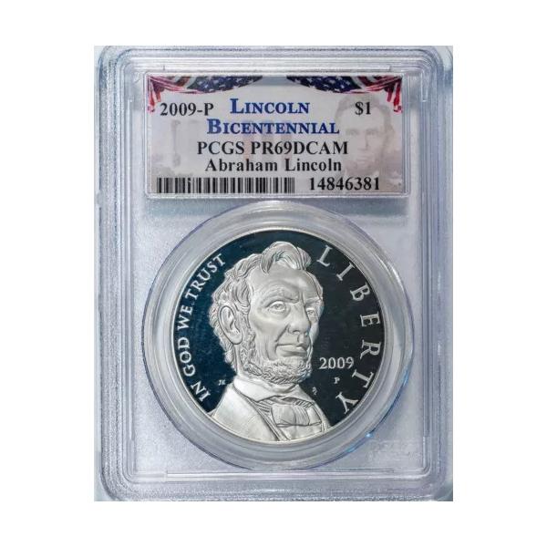 2009-P $1 リンカーン生誕 200 周年記念 PCGS PR69DCAM - エイブラハム リンカーン