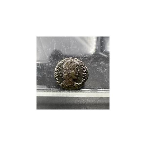 テッサロニキ造幣局 AE 3 Nummus Constantius II c.西暦 353 〜 354 年の古代ローマのコイン