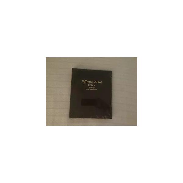Dansco Coin Album # 8114 For Jefferson Nickels From 2006-2029p, Inc. Proofs