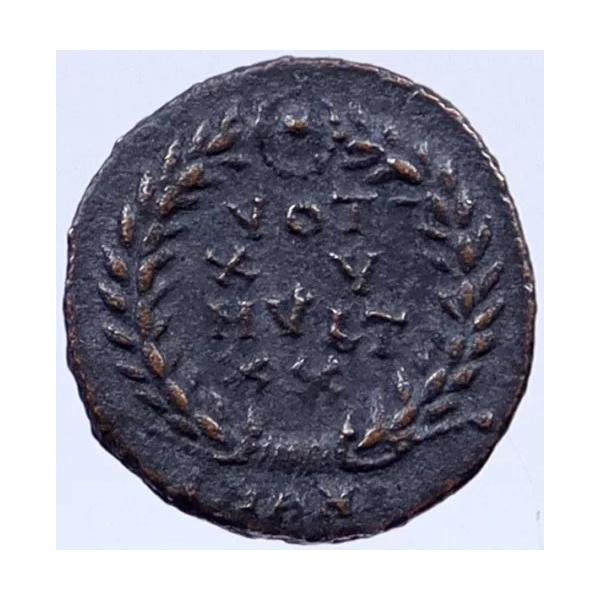 CONSTANS 本物の古代オリジナル 347AD アンティオクのローマコイン VOT XV i118872