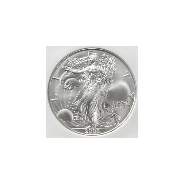 2005 アメリカン シルバー イーグル NGC MS69