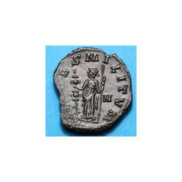 ローマ硬貨 10 枚札 Antoninianus Gallienus AD 253-268 AD-FIDES MILITVM