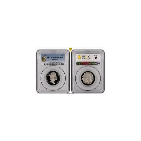 1998 オーストラリア 20c コイン PCGS PR69DCAM #6359