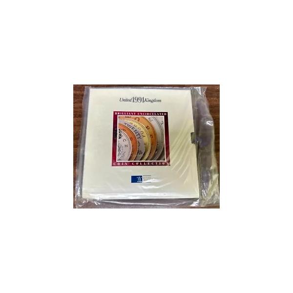 1991 英国ブリリアント未流通コイン コレクション - 密封済み ?COINGIANTS?