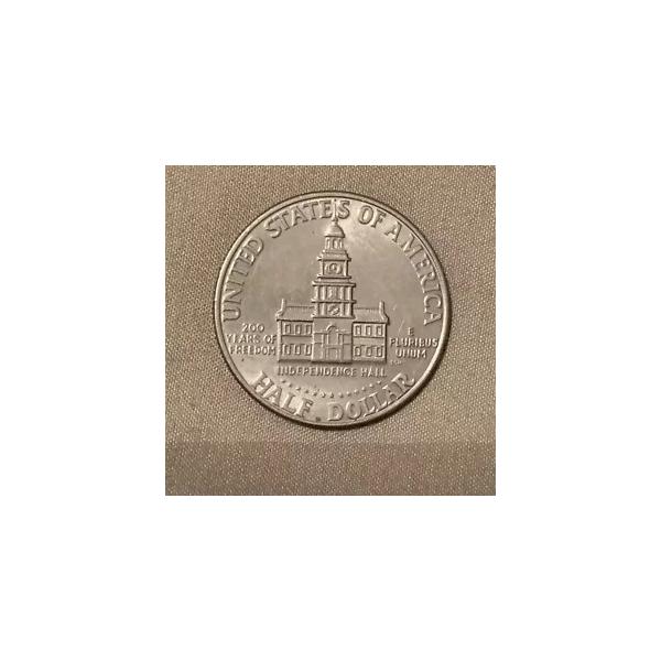 1776-1976-D ケネディ 200 周年記念ハーフダラー 50 セント硬貨