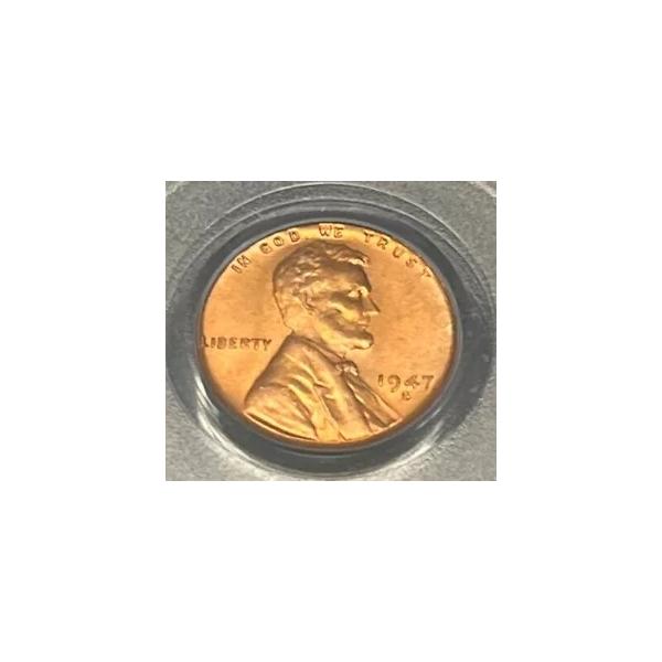 1947-S リンカーン ウィート セント PCGS MS66 レッド 現物コイン #F1794
