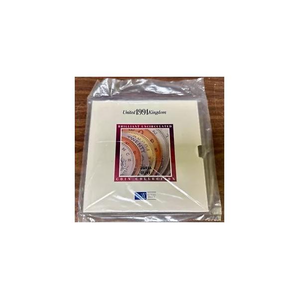 1991 英国ブリリアント未流通コイン コレクション - 密封済み ?COINGIANTS?