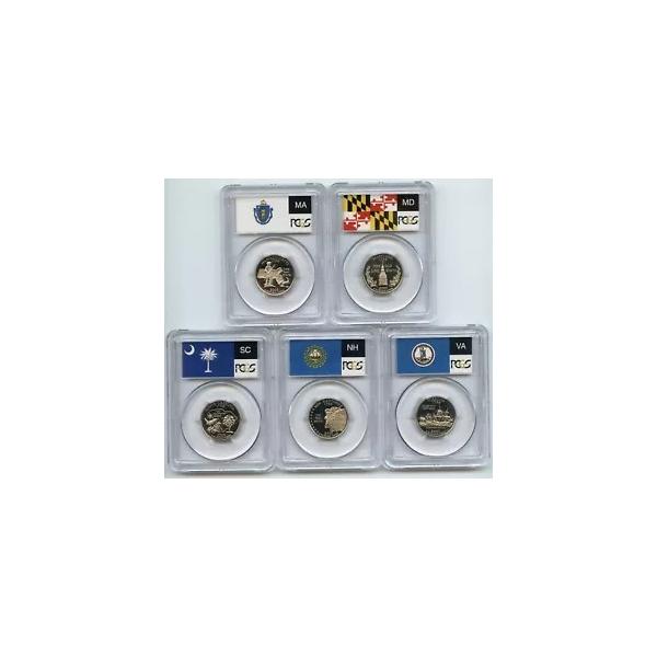 2000 S クラッド ステート クォーター セット PCGS PR69DCAM