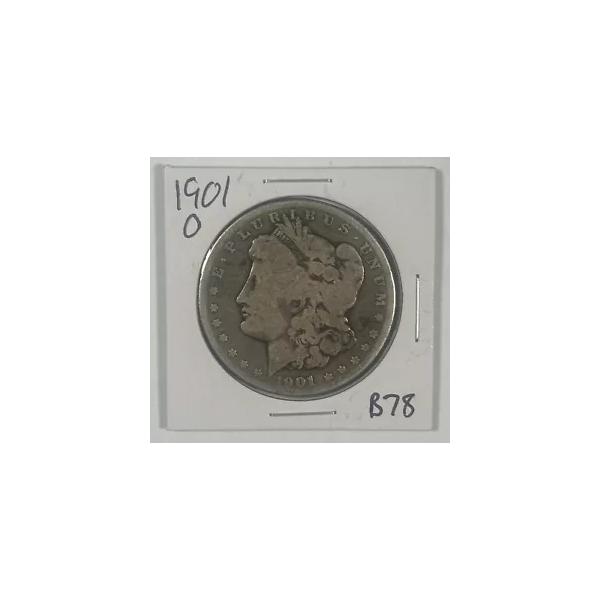 1901-O モーガン シルバー 1 ドル コイン