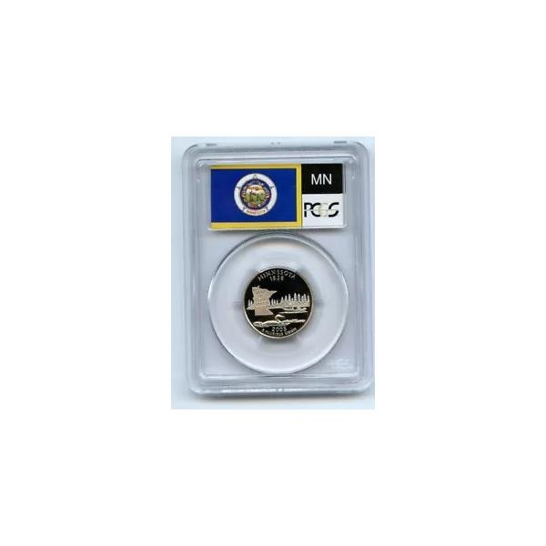 2005 S 25C クラッド ミネソタ クォーター PCGS PR70DCAM