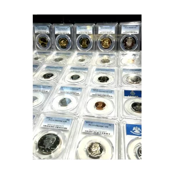 PCGS グレード PR69 DCAM グラブバッグ ??大規模な不動産から?? - 2X コイン米国プルーフコイン