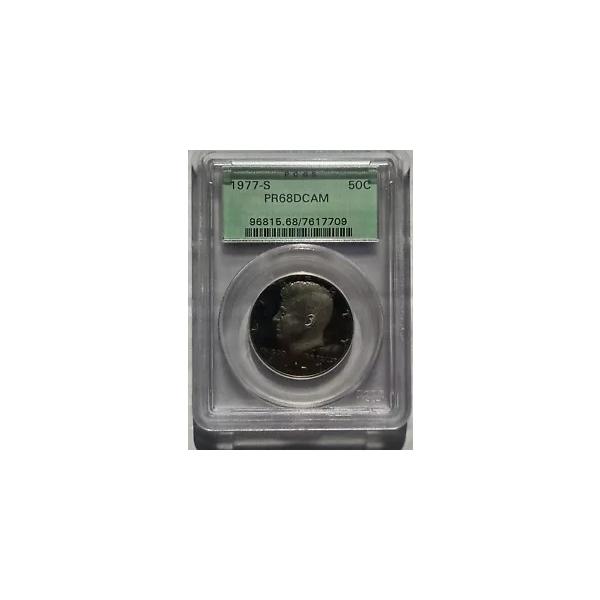 1977 S 50C PCGS PR68DCAM ケネディ