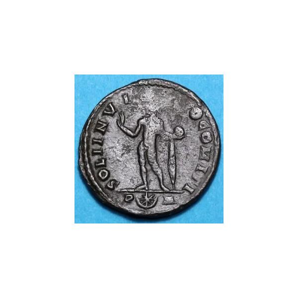ローマコイン AE NUMMUS コンスタンティヌス 1 世 8 月 307-337 AD SOLI INVICTO COMITI LONDO