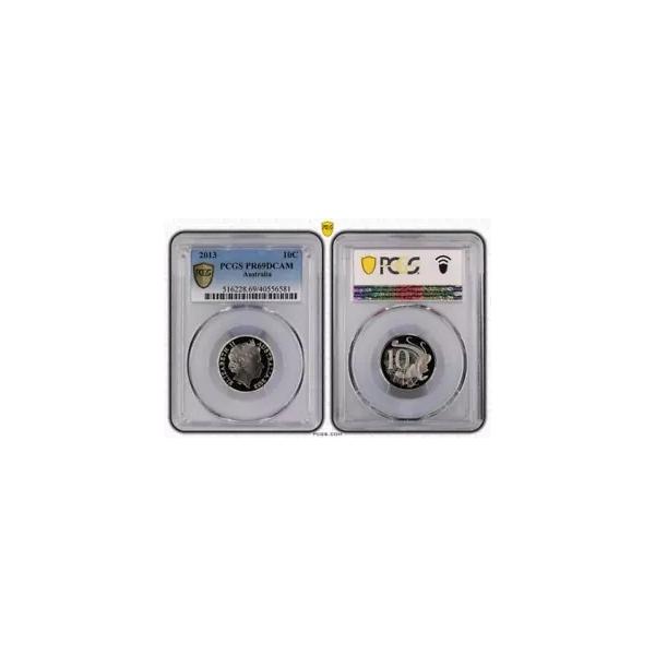 2013 オーストラリア 10c コイン PCGS PR69DCAM #6581