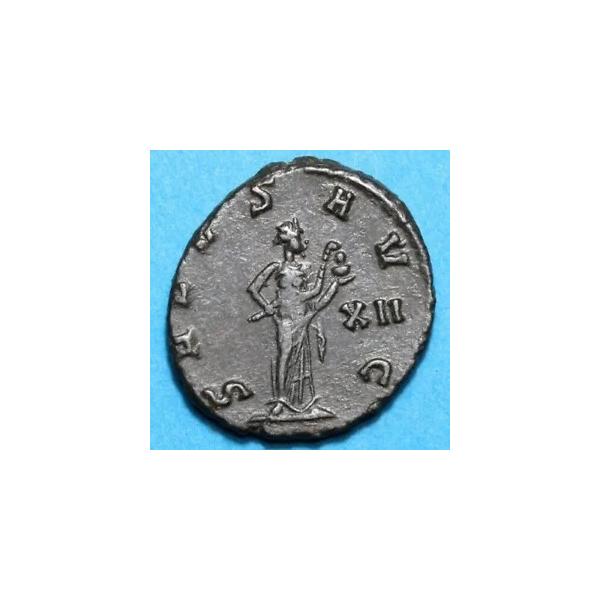 ローマ硬貨 10 紙幣 Antoninianus Gallienus AD 253-268 AD-SALVS AVG