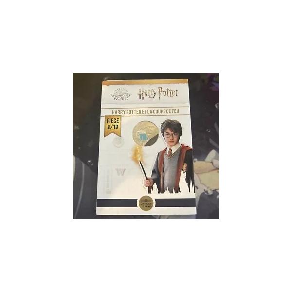 ハリー・ポッター 炎のゴブレット - 10 ユーロ シルバー コイン カラー 8/18 Monnaie De Paris