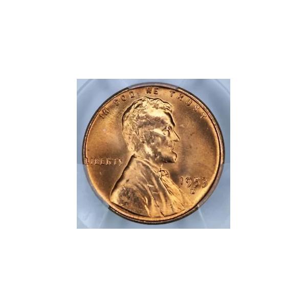 1953-D PCGS MS66RD リンカーン セント 39564421