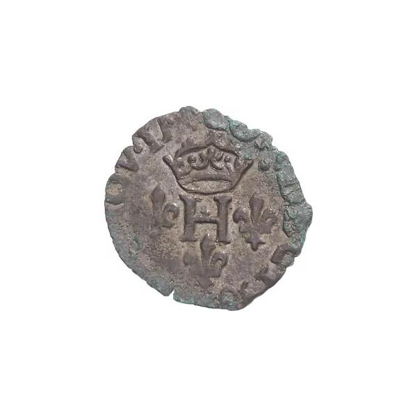 [#1045334] コイン、フランス、アンリ 3 世、Liard ? la Croix du Saint-Esprit、(1574-1589)