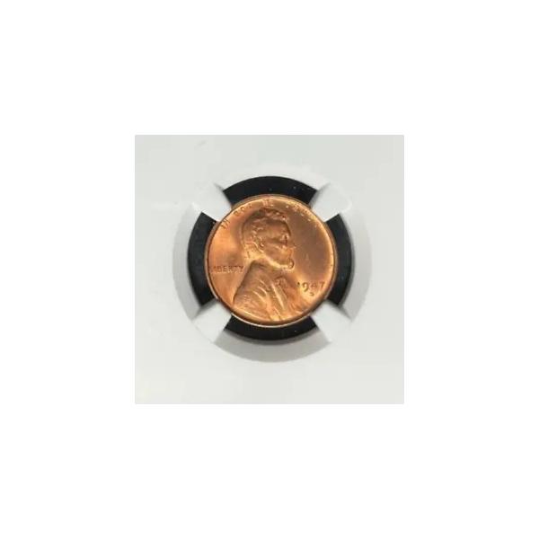 1947-S リンカーン ウィート セント ~ NGC MS 66 RD ~美しいコイン~
