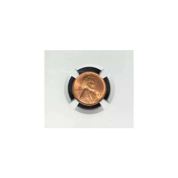 1947-S リンカーン ウィート セント ~ NGC - MS 66 RD ~美しいコイン~ REF#68-055