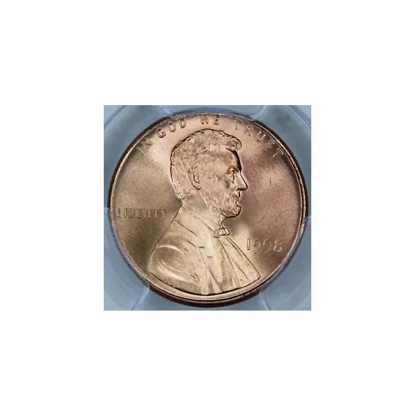1998 PCGS MS67RD リンカーン セント 37677947