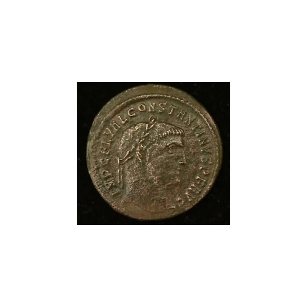 コンスタンティン 1 世 フォリス ローマ コイン - XF コンディション - AE 24mm 2.6 グラム