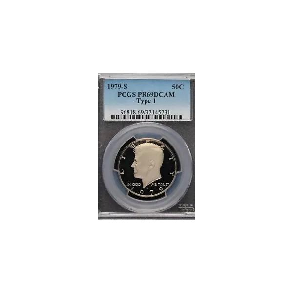 ケネディ 7 コイン ミニ ラン 1979 S TY 1&amp;2、80S、81S TY 1&amp;2、82S、83S PCGS PR69DCAM