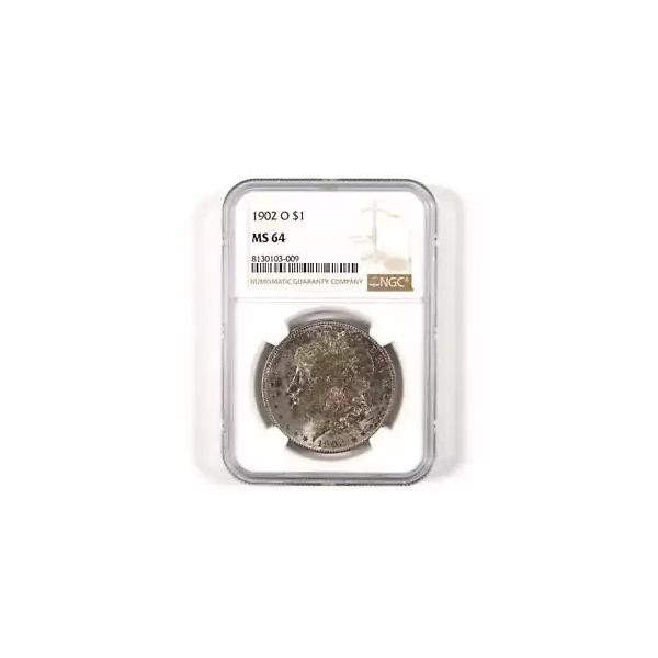1902 O モルガン ドル MS 64 NGC シルバー $1 未流通コイン SKU:CPC6283
