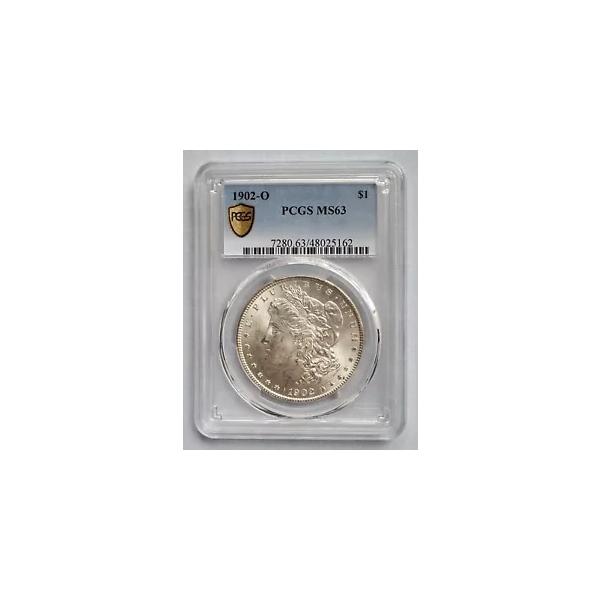 1902-O モルガン ドル - PCGS 認定 MS63 - コレクションに最適な美しいコインです。