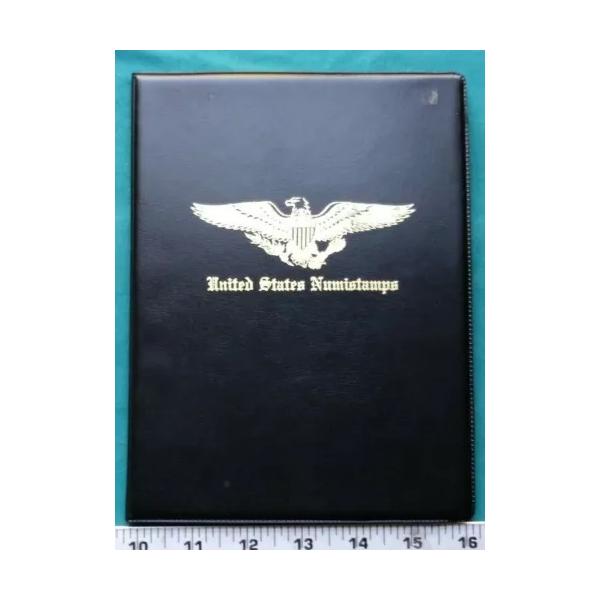 ヴィンテージ 1970 年代 US Numistamp プラーク by Mort Reed 6 人気のコイン プラーク #5365